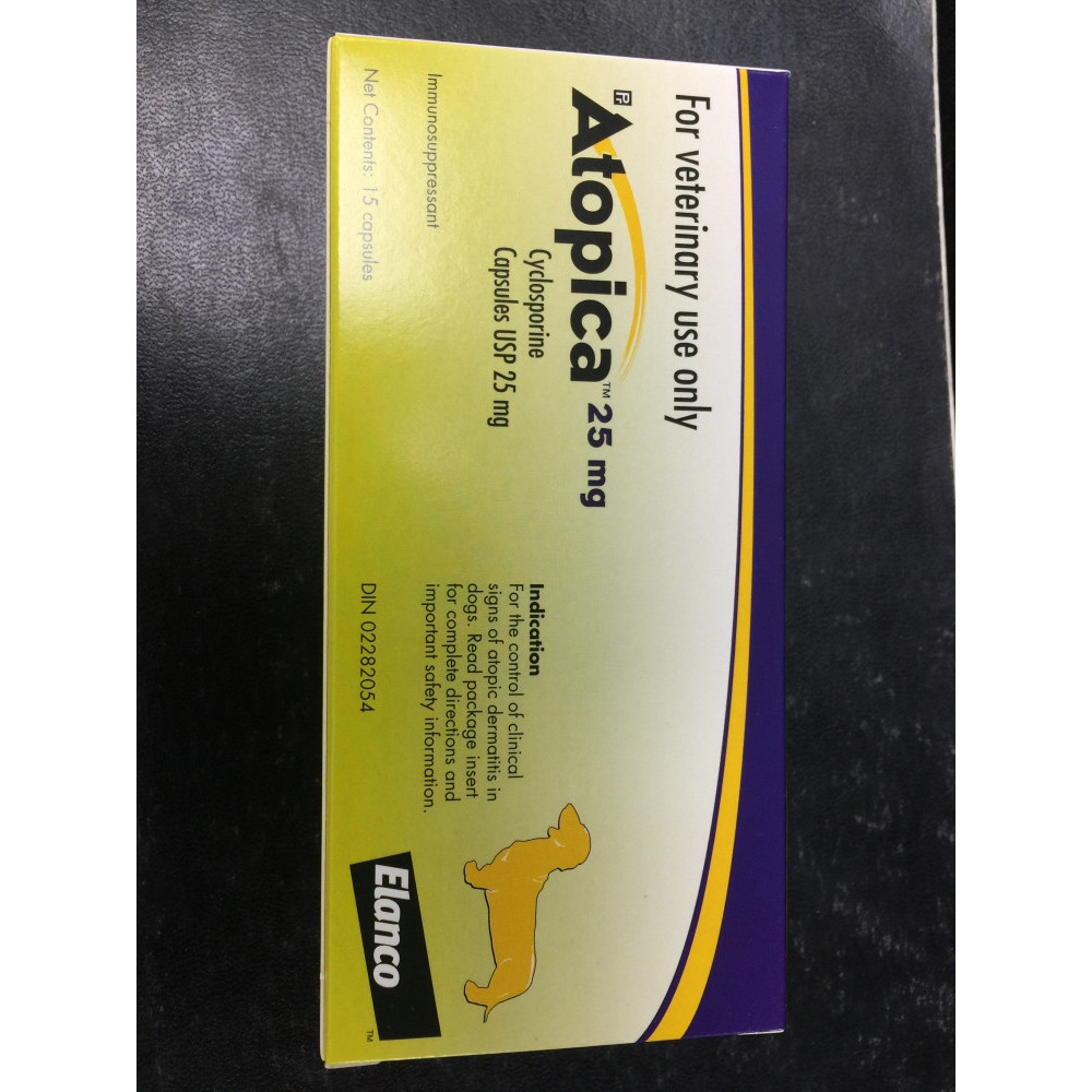 Atopica 25mg | The Pet Pharmacist